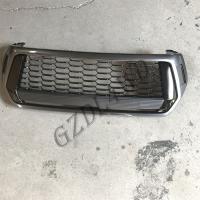 China Imitaion Carbon Fiber Front Grill Bar Toyota Hilux TRD Logo Rocco 2018 2019 for sale