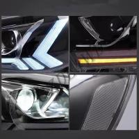 China Clear Lens 4x4 Driving Lights  ,  Toyota Hilux Revo Rocco 2015 LED DRL Projector Head Light for sale