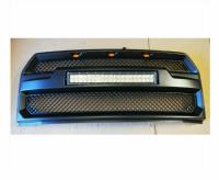 China 2015-2017 Ford F150 Front Grille With 120W LED Bar Easy Installation for sale