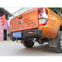 China Powder Coated Heavy Duty Steel Rear Bumper Guard For Ford Ranger t7 2015+ for sale