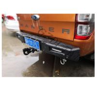 China Powder Coated Heavy Duty Steel Rear Bumper Guard For Ford Ranger t7 2015+ for sale