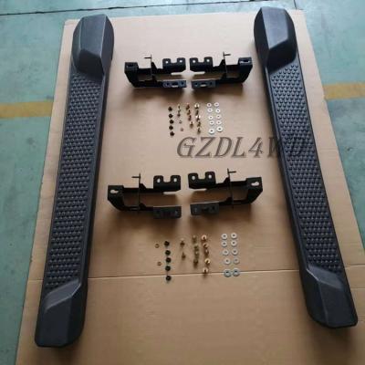 China PP + Aluminum 4x4 Body Kits 2/4 Doors Auto Plastic Side Step For Jeep Wrangler JL 2018+ for sale
