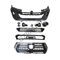 China Matte Black Front Bumper Kits For Toyota Hilux Revo To Rocco for sale