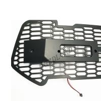 China Front Grill Mesh With LED Lights For Ford Ranger T7 PX2 Wildtrak Modified Grill for sale