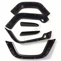 China Auto Body Parts Wheel Fender Flares Jeep Wrangler TJ 4x4 6PCS Wheel Arches for sale