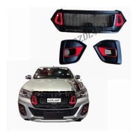 China Purple Horn 4x4 Toyota Hilux Revo Rocco Front Grille Replacement 2018 for sale