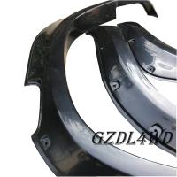 China Mitsubishi Triton ABS Smooth Black L200 Wheel Arch Flares for sale