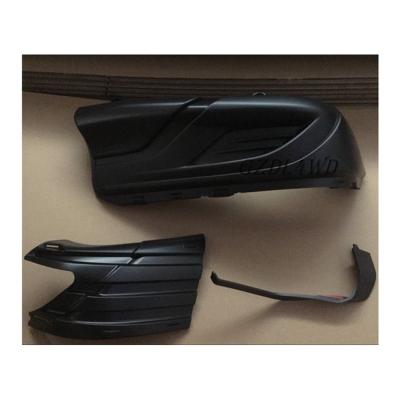 China Matte Black 2016 Toyota Hilux Revo Rear Bumper Wrap Angle for sale