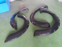 China 4 doors Truck 4x4 Wheel Arch Flares For Nissan Navara D40 Parts With Rubber Trim for sale