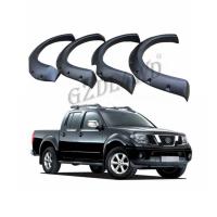 China Wheel Arch Frontier Fender Flares Fit Nissan Navara D40 Black Textured for sale