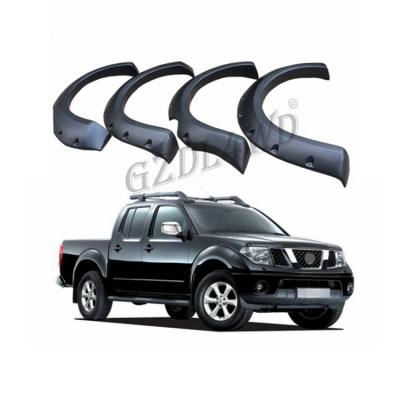 China Wheel Arch Frontier Fender Flares Fit Nissan Navara D40 Black Textured for sale