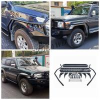 China Ford Ranger Hilux Vigo Revo NP300 D-Max Door Side Steps Brush Bars for sale