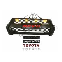 China Revo Rocco LED Front Grille Suit 2021 Toyota Hilux Body Kits for sale