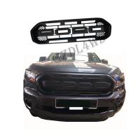China Ford Ranger Raptor 2018 T8 Front Car Bumper Mesh With Light for sale