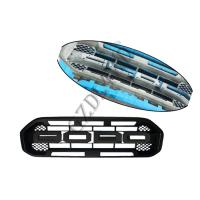 China Ford Ranger Raptor 2018 T8 Front Car Bumper Mesh With Light for sale