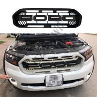 China Ford Ranger Raptor 2018 T8 Front Car Bumper Mesh With Light for sale