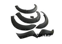 China Auto Parts ABS Plastic Black Wheel Arch Fender Flares For Ford Everest 2015-2016 for sale