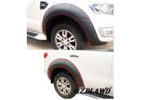China Auto Parts ABS Plastic Black Wheel Arch Fender Flares For Ford Everest 2015-2016 for sale