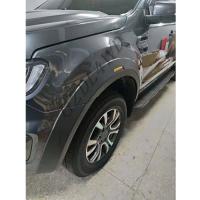 China Ford Ranger T7 T8 2015-2019 Matte Black Wheel Arch Flares With Light for sale