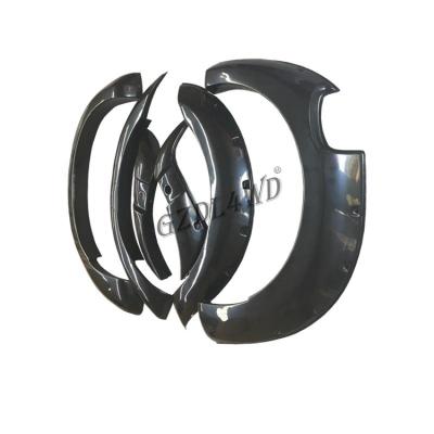 China 4X4 Auto ABS Black Durable Wheel Arch Flares For Ford Ranger T8 2019 for sale