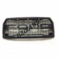 China Ford F150 2015-2017 Raptor Style ABS Front Grille With 3 LED for sale