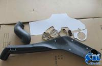 China Pickup Auto Accessories Black LLDPE Snorkel For D-Max 2012+ for sale