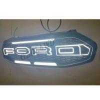 China Ford Everest 2019+ LED Grille Mesh Car Front Grille Everest Accessories for sale