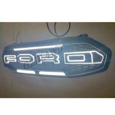 China Ford Everest 2019+ LED Grille Mesh Car Front Grille Everest Accessories for sale