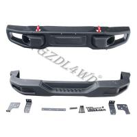 China Jeep JK Wrangler Guard Back Rear Bumper Bar With Spare Frame Black Powder Coated Steel for sale