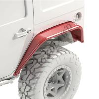 China Overland Tube Off Road Fender Flares Aluminum Black Powder Coated For Jeep JK Wrangler for sale