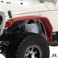 China Overland Tube Off Road Fender Flares Aluminum Black Powder Coated For Jeep JK Wrangler for sale