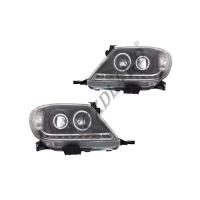 China Custom LED Headlights For Toyota Hilux Kun 2005 2014 Hilux Vigo Front Lights for sale