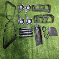 China OEM 4x4 Parts And Accessories Head Lamp Cover Trims Kits For D-Max 2016-2019 for sale
