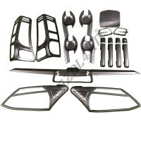 China ABS 4x4 body Parts Head Light Cover Trims Kits For D-Max 2012-2016 for sale