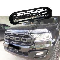 China SUV Racing Accessories Ford Everest Front Grill Cover 2015-2020 With Led Light for sale