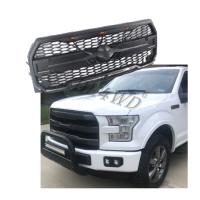 China Repeating Honey Comb Mesh Pattern For Ford F150 Raptor Style 2015-2017 Front Grill Grille for sale