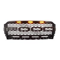 China 2021 2022 High Quality Wholesale Products Car Body Parts Accessories Front Grille With Led Lamp For Ford F150 for sale