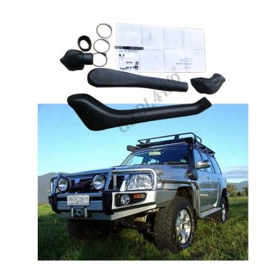 China LLDPE Plastic Off Road 4X4 Snorkel Kit For Nissan Patrol TB48E 9/04 Onwards for sale