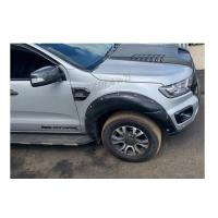 China ABS 4x4 Fender Flare Wheel Arch Flares for Ford Ranger T8 2018+ with 3M Tape for sale