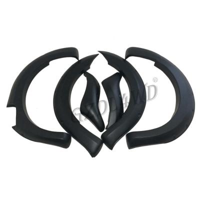 China ABS 4x4 Fender Flare Wheel Arch Flares for Ford Ranger 2015-2018 with 3M Tape for sale