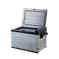 China Single Glass Door Portable DC AC Compressor Refrigerator for Camping and Travel -20 10 C for sale