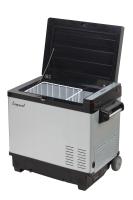 China DC 12V 25L Outdoor Camping Mini Automotive Fridge With Compressor And Battery for sale