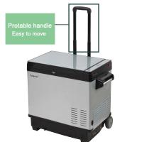 China Stay Cool on Your Outdoor Adventures with this Portable Car Fridge Freezer on Wheels for sale