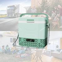 China Car Fitment 24V/12V Mini Fridge 12L 50W Portable Freezer For Camping Truck RV for sale