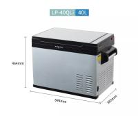 China Portable 24.5 KGS Solar and DC 12/24V Compressor Fridge Freezer for Outdoor Activities for sale