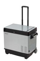 China 12v 24v Dual Temperature Control Portable 40L Compressor Refrigerator for Truck and Car for sale