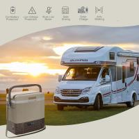 China 12V DC Camping Car Fridge with Shoulder Belt and Handle Temperature Range -20 10 C for sale
