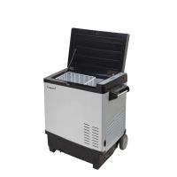 China Portable Compressor Solar Fridge with 50L Capacity and DC12V/24V OR 110V-240V Voltage for sale