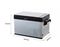 China Solar Mini Fridge Freezer for Car Camping Battery Powered Portable Mini Refrigerator for sale