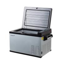 China Solar Mini Fridge Freezer for Car Camping Battery Powered Portable Mini Refrigerator for sale